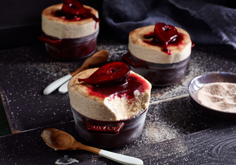Vijgen met cassis en amandelparfait | Zwilling