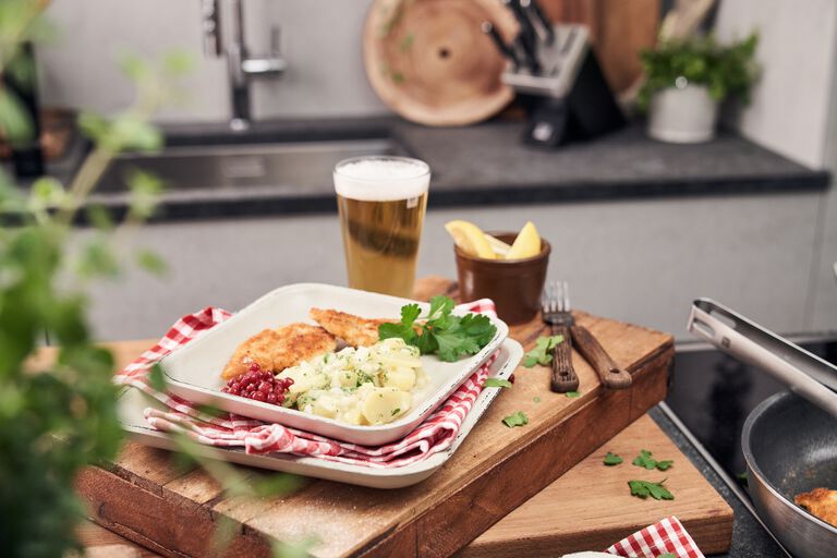 Mini Wiener schnitzel met aardappelsalade | ZWILLING