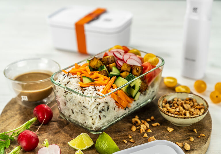 Recipe for a delicious Tofu Rice Poke Box | ZWILLING.COM