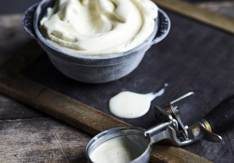 Recipe for a delicious Vanilla Ice-Cream in the Ice-Cream Machine ...