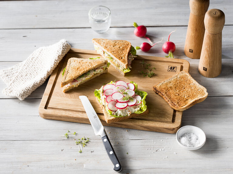 Recipe for a delicious Raw Vegetable Sandwich | ZWILLING.COM