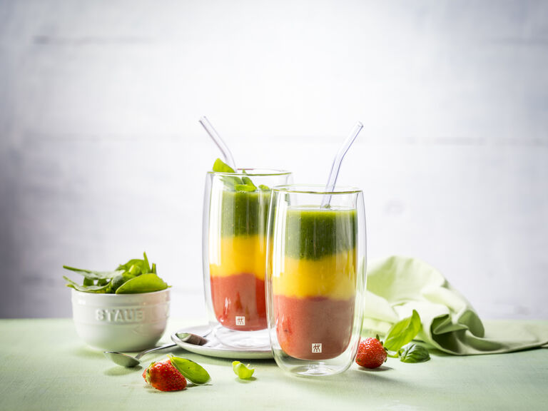 Recipe for a delicious Three-Colour Fruit Smoothie | ZWILLING.COM