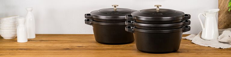 Cast Iron STAUB Stackable with high quality