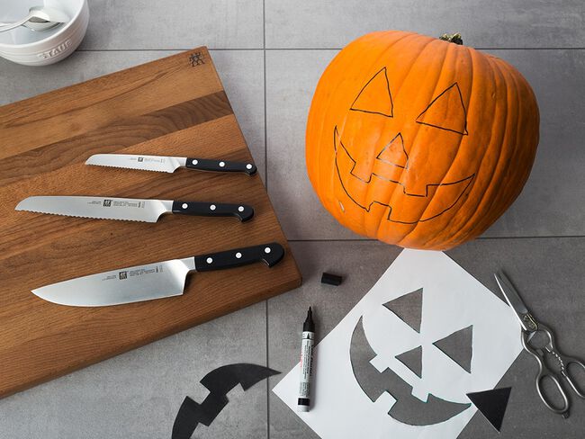 Il modello di zucca e l'intaglio della zucca di Halloween | ZWILLING.COM