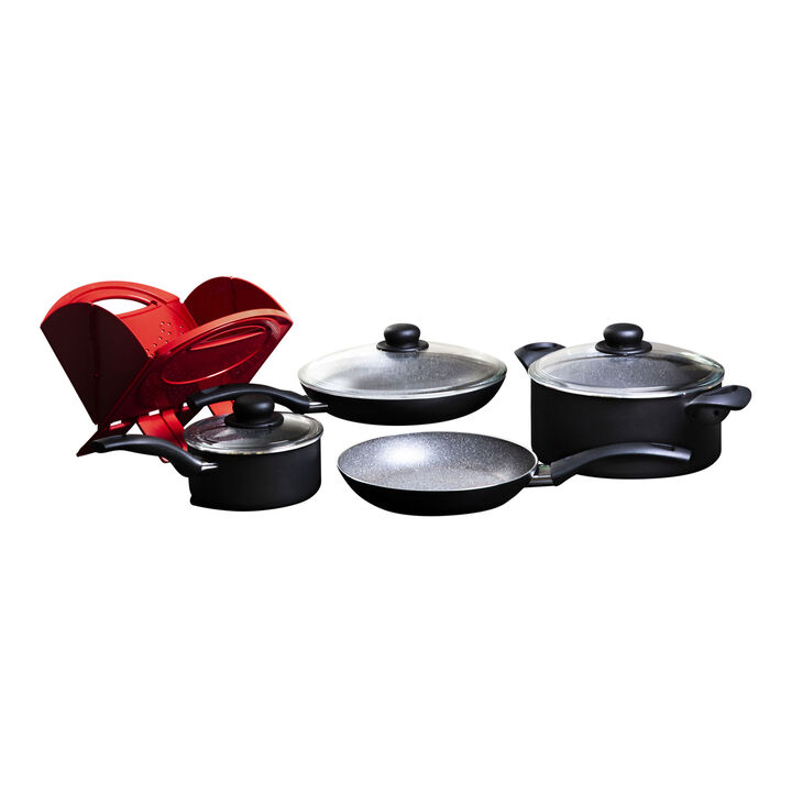 Buy BALLARINI Matera Granitium Pots and pans set | ZWILLING.COM