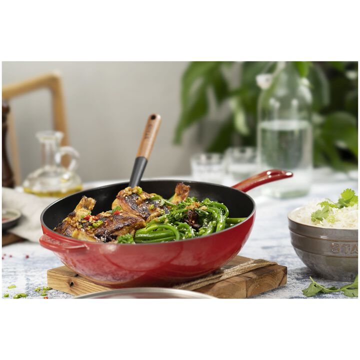 Buy Staub Pans Frying pan deep with glass lid | ZWILLING.COM