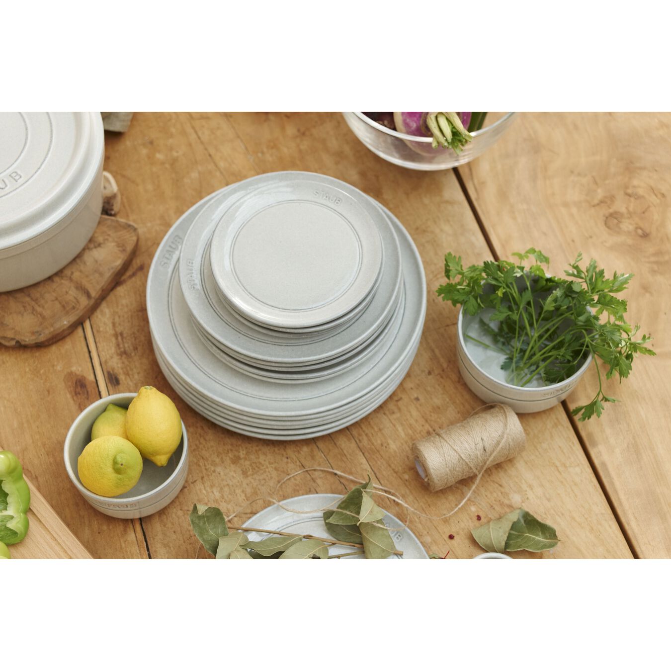 Buy Staub Dining Line Plate flat | ZWILLING.COM