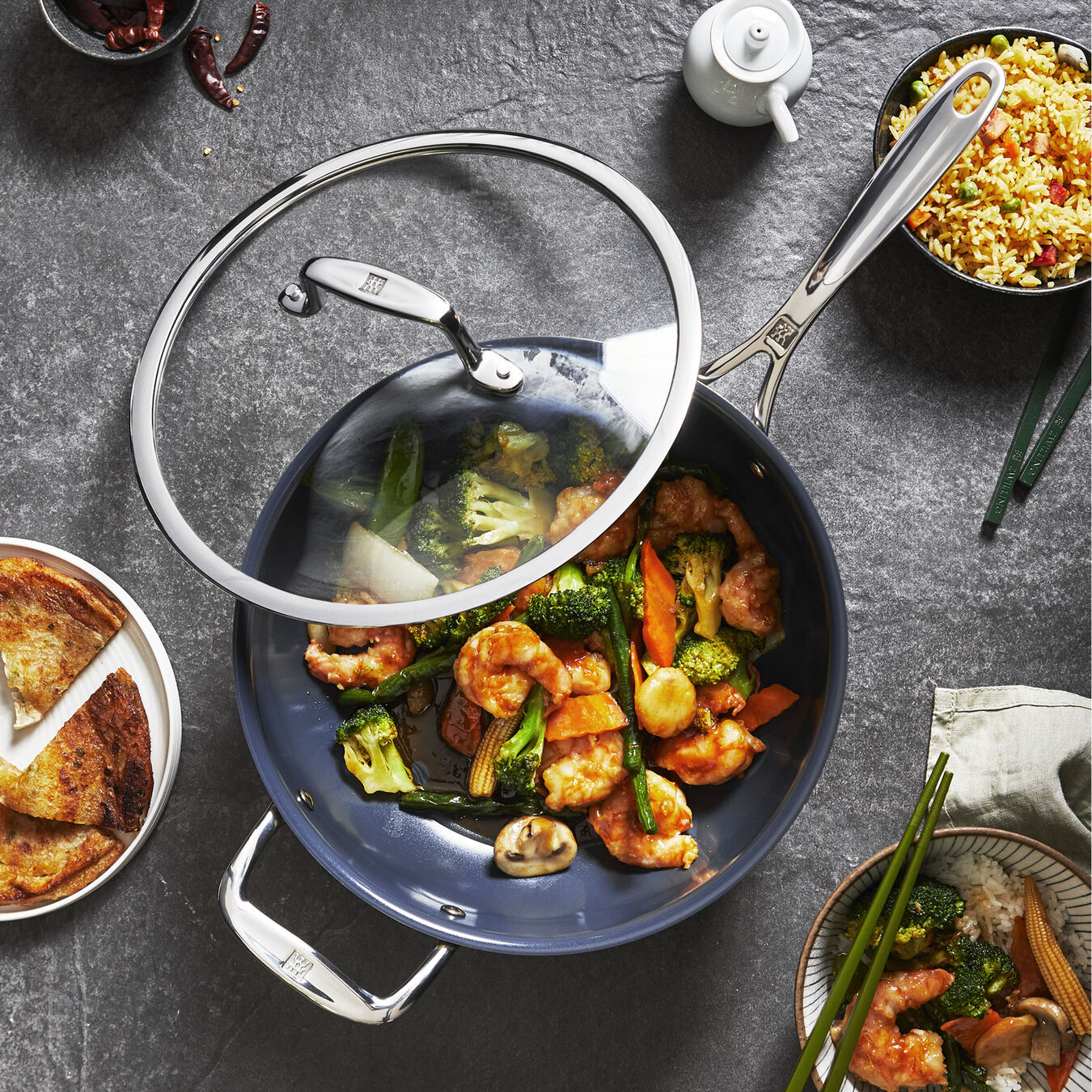 Buy ZWILLING Clad CFX Wok | ZWILLING.COM