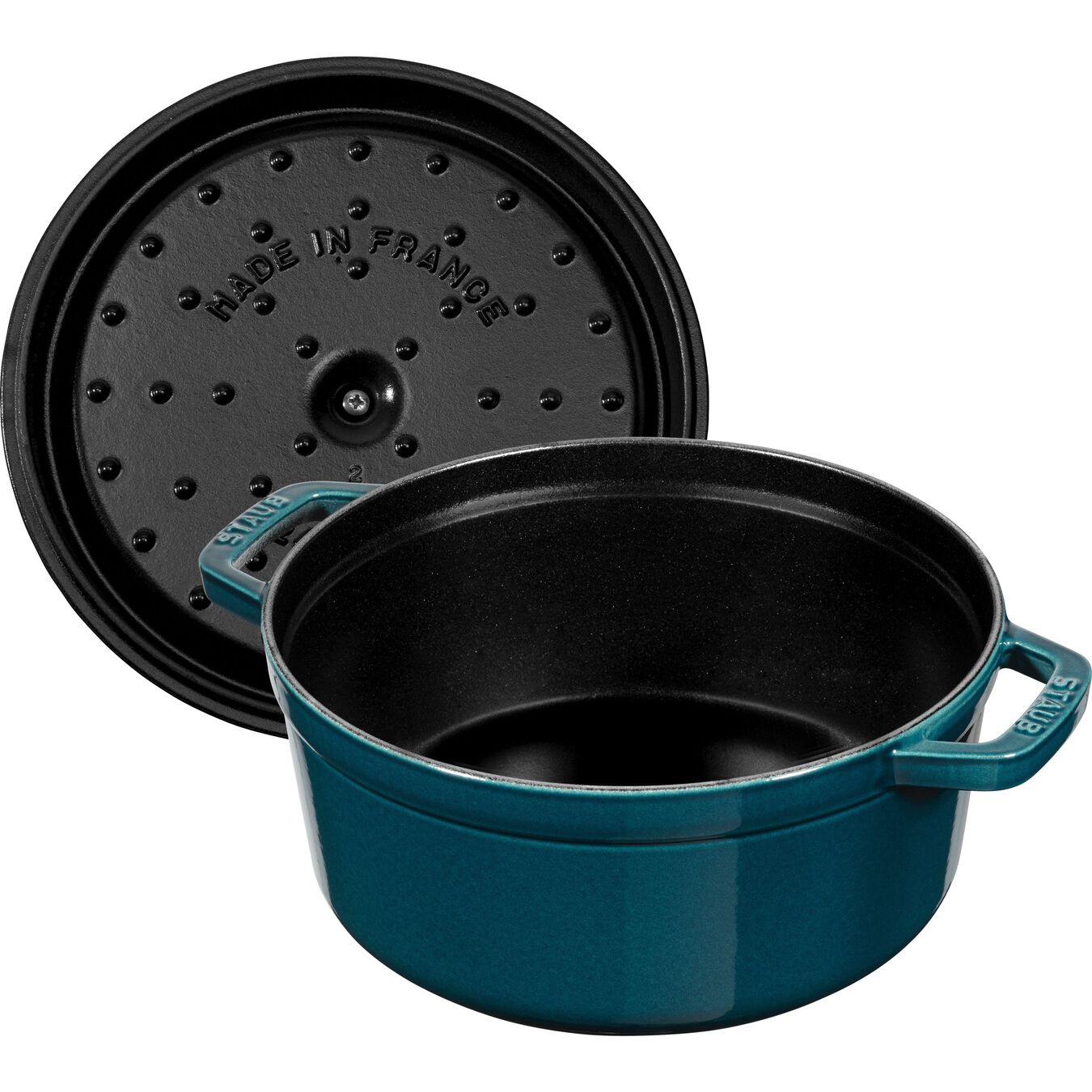 Staub La Cocotte 3.8 l round Cocotte, la-mer | Official ZWILLING Shop