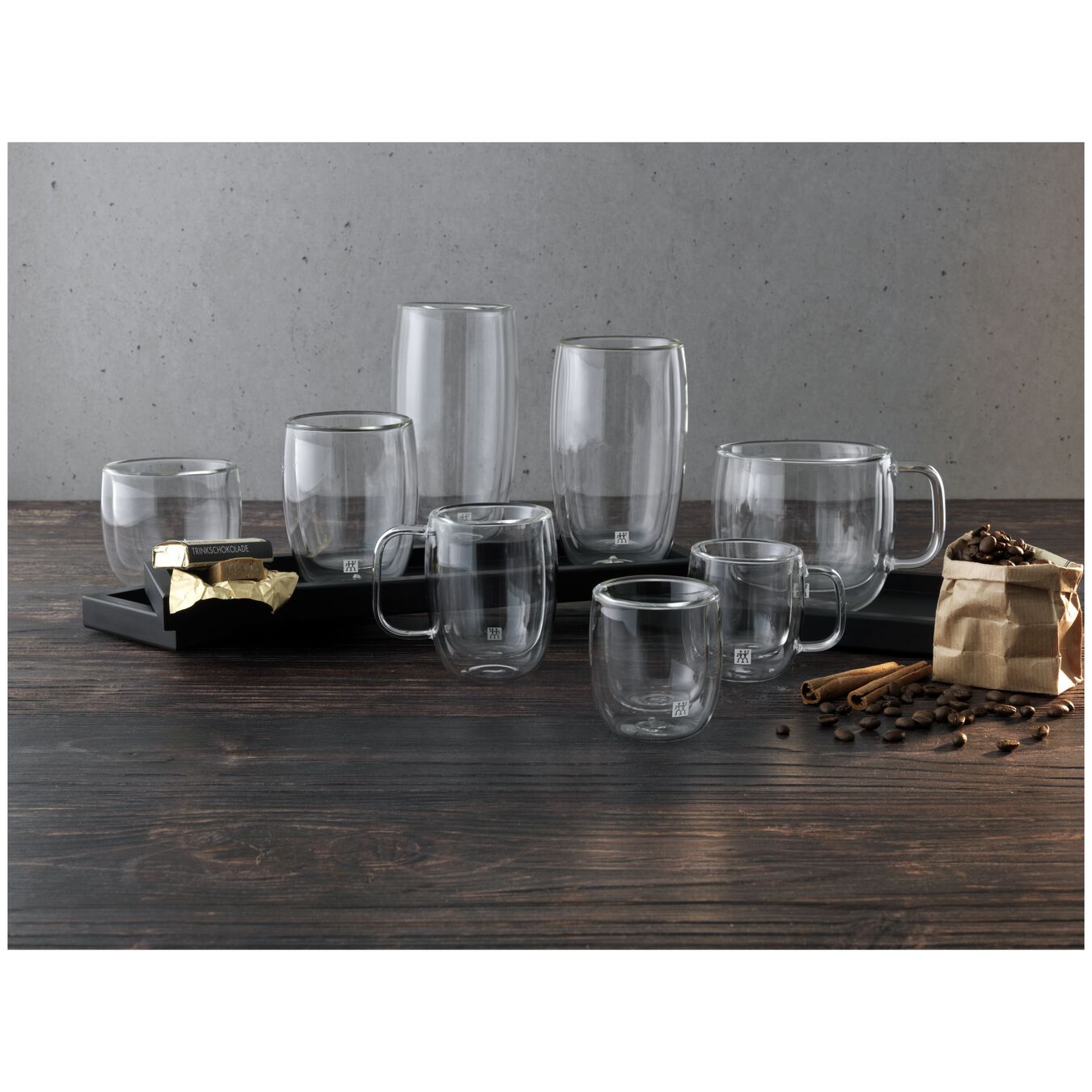 Buy ZWILLING Sorrento Double Wall Glassware Latte glass set | ZWILLING.COM