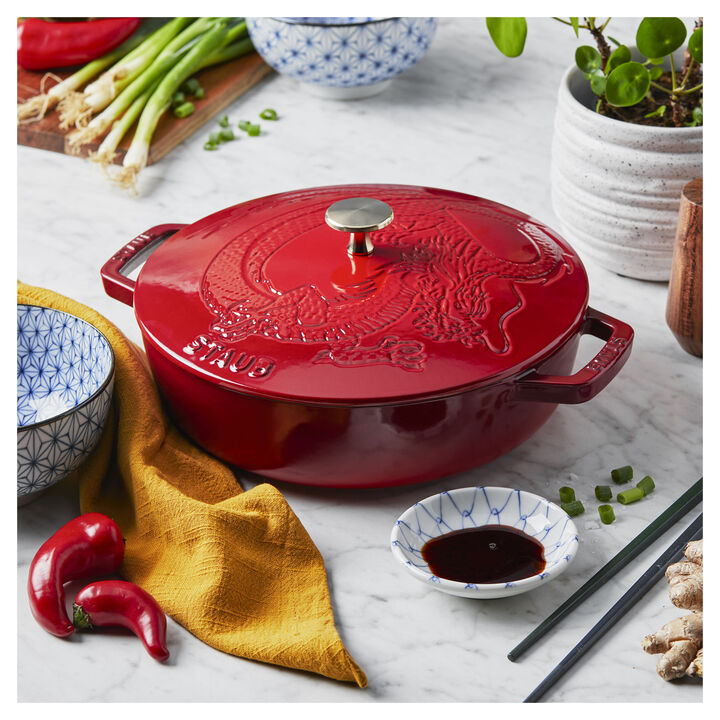 Buy Staub Braisers Saute pan dragon | ZWILLING.COM