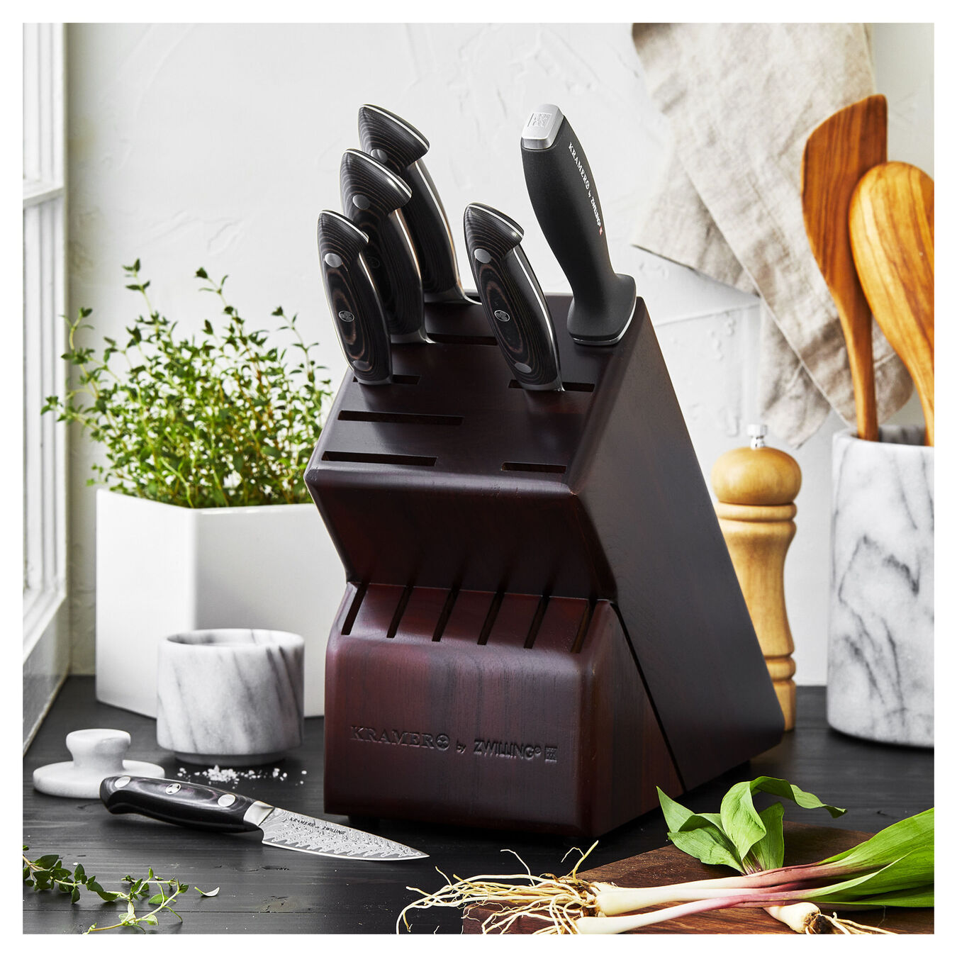 Buy ZWILLING Kramer - EUROLINE Stainless Damascus Collection Knife ...