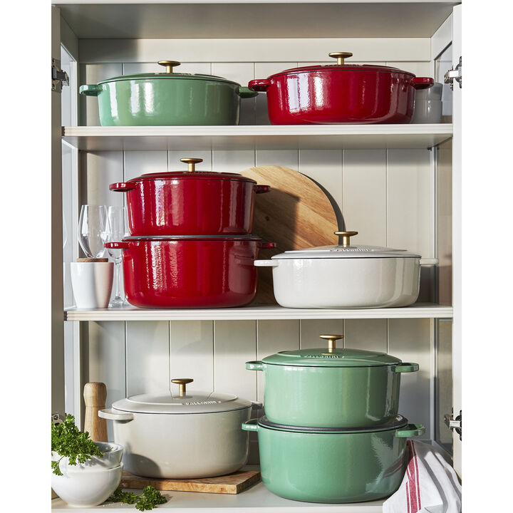 BALLARINI Bellamonte Cocotte 29 cm, oval, Rot, Gusseisen | ZWILLING.COM