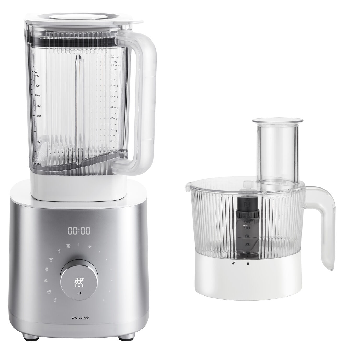 ZWILLING Enfinigy Hochleistungsstandmixer Pro mit Food Processor ...
