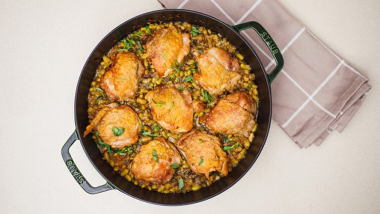 Recipe for a delicious BRAISED CHICKEN AND WHITE BEAN STEW BY EMMA ...