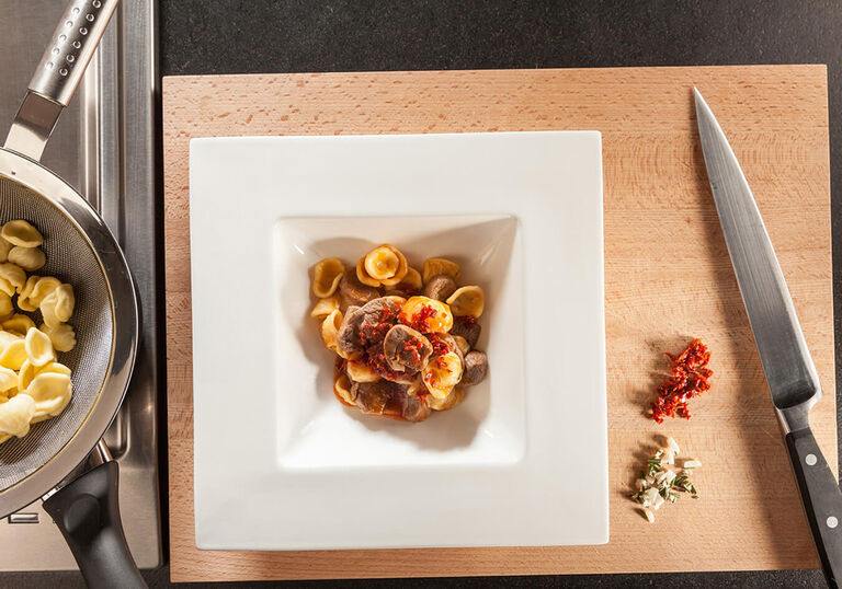 Recipe for a delicious Orecchiette with fillet of lamb sugo | ZWILLING.COM
