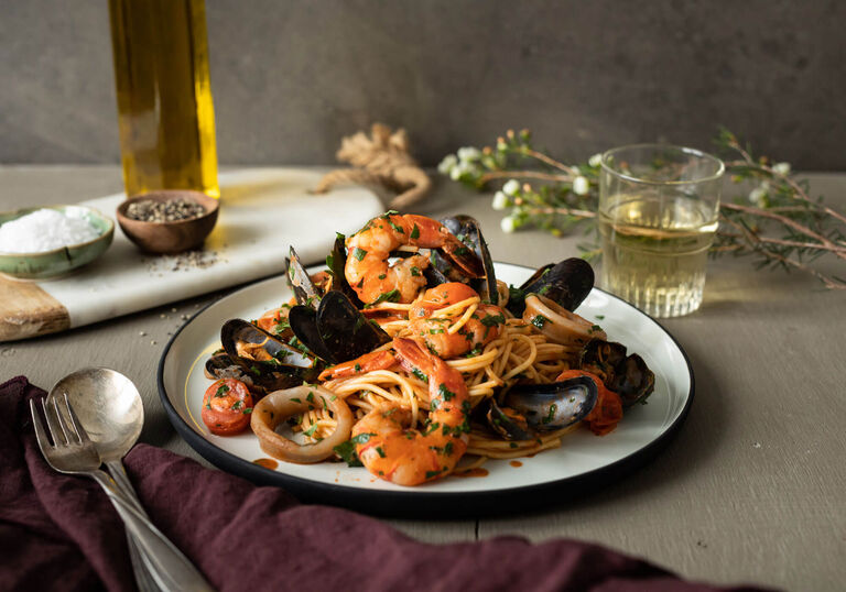spaghetti scoglio
