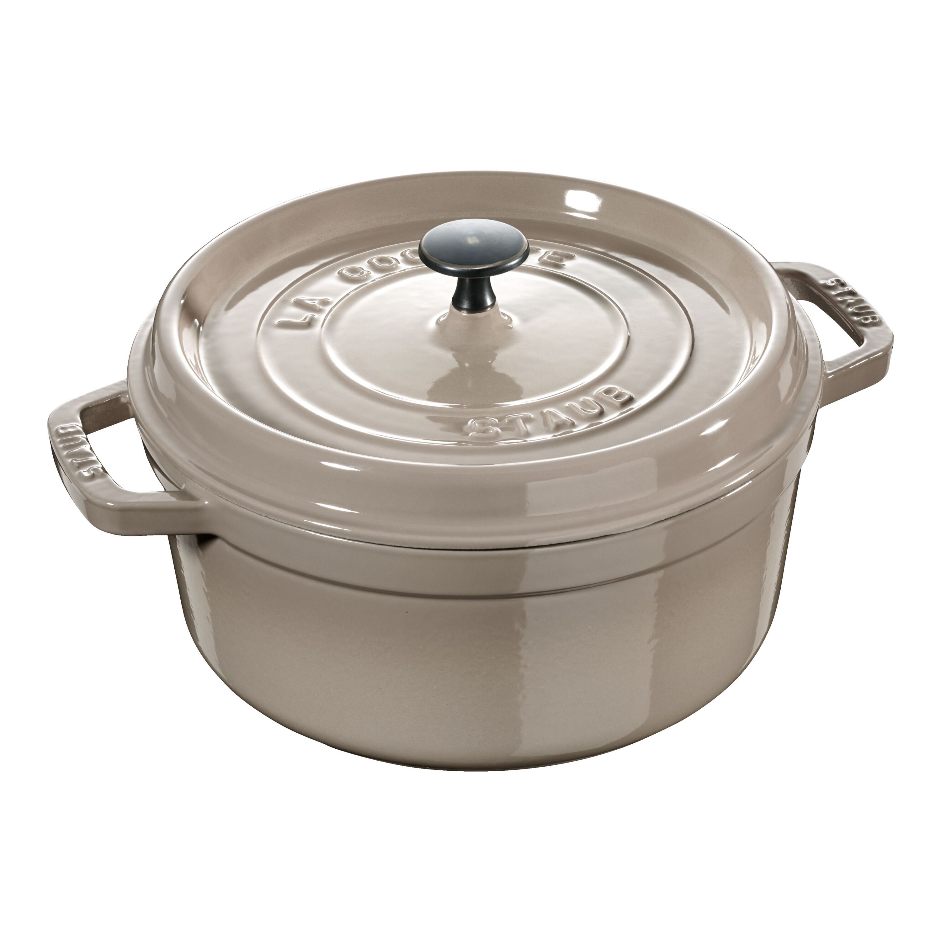 Staub La Cocotte Cocotte 22 cm, rund, Sesam, Gusseisen | ZWILLING.COM