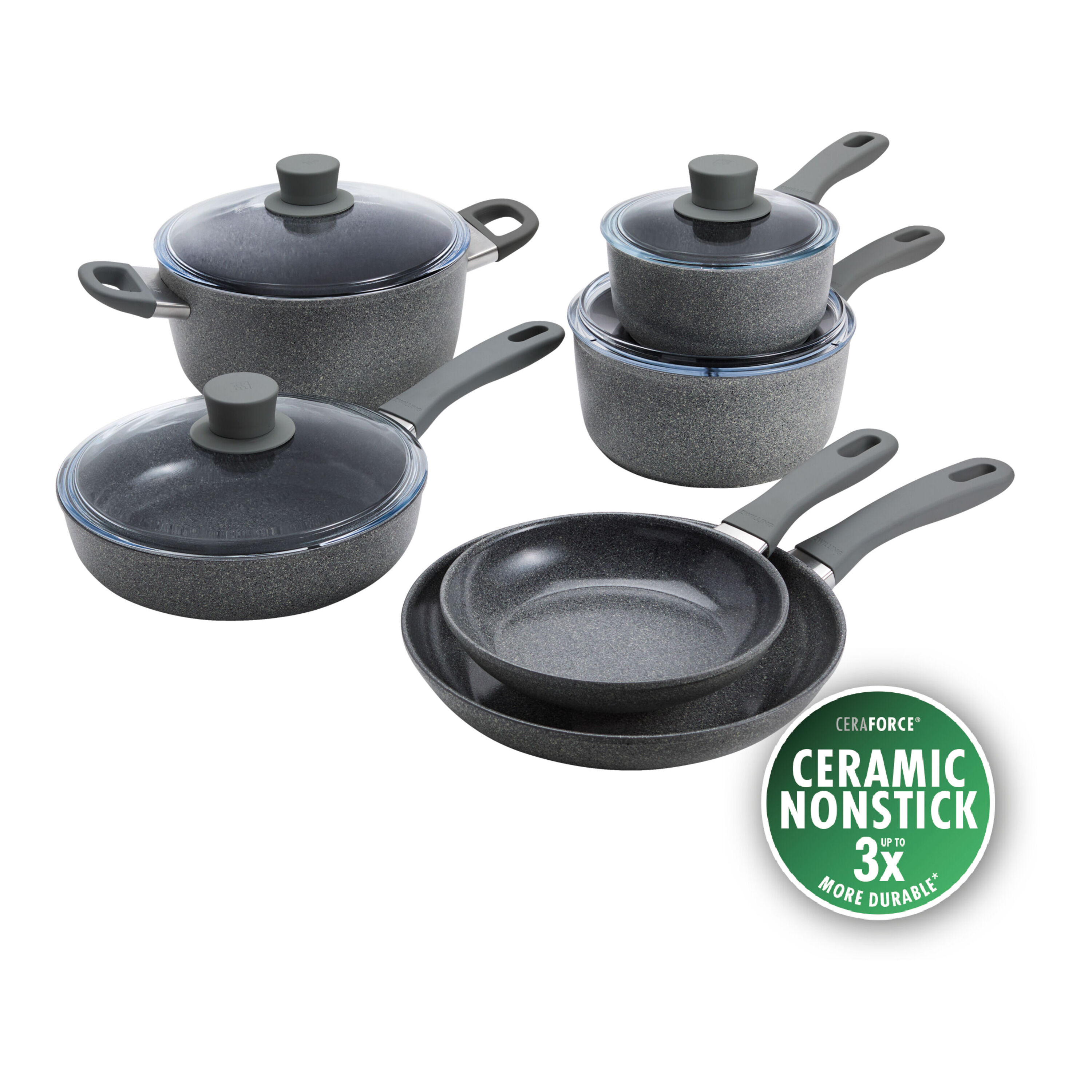 Buy ZWILLING Parma Plus Ceramic Pots and pans set | ZWILLING.COM
