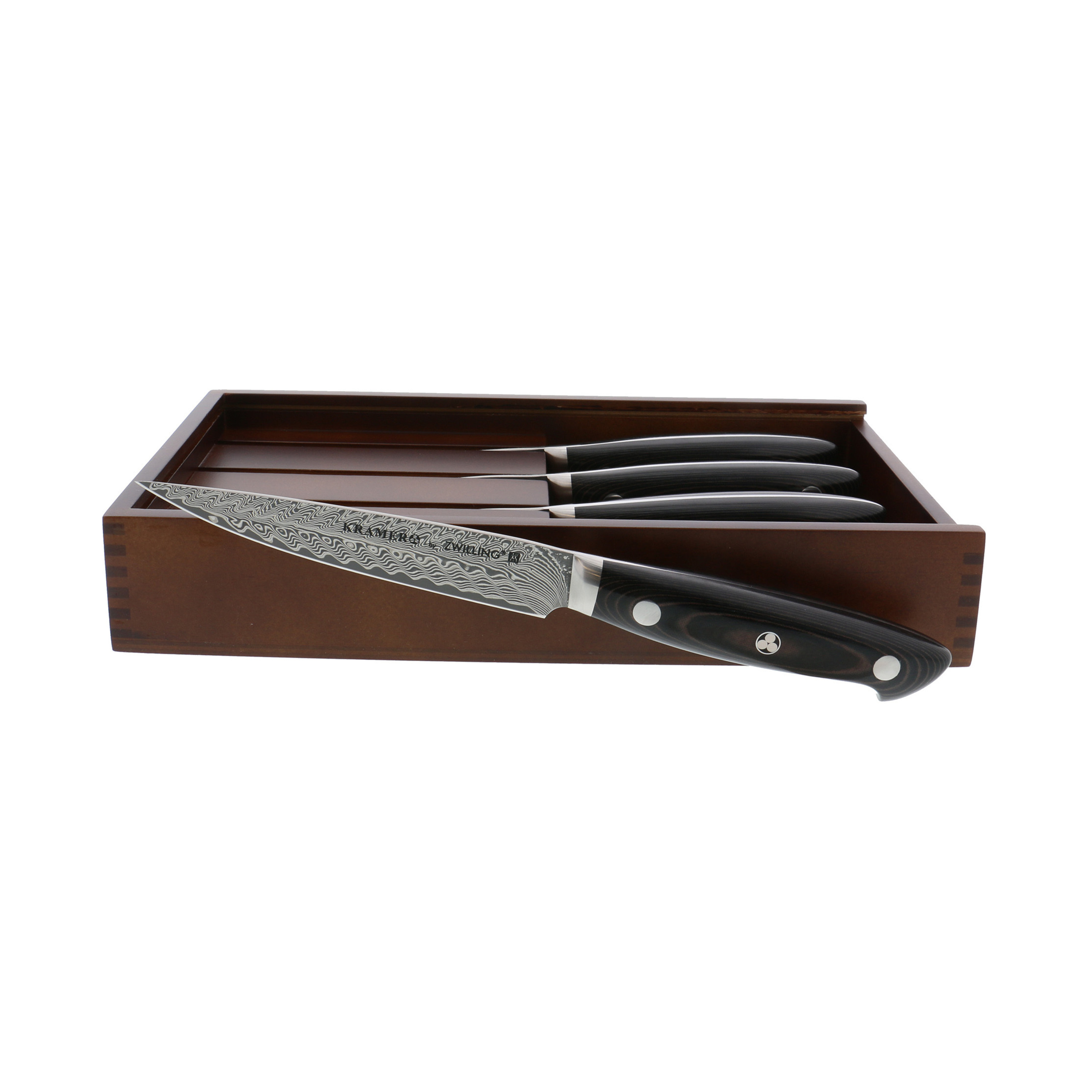 Buy ZWILLING Kramer - EUROLINE Stainless Damascus Collection Steak set ...