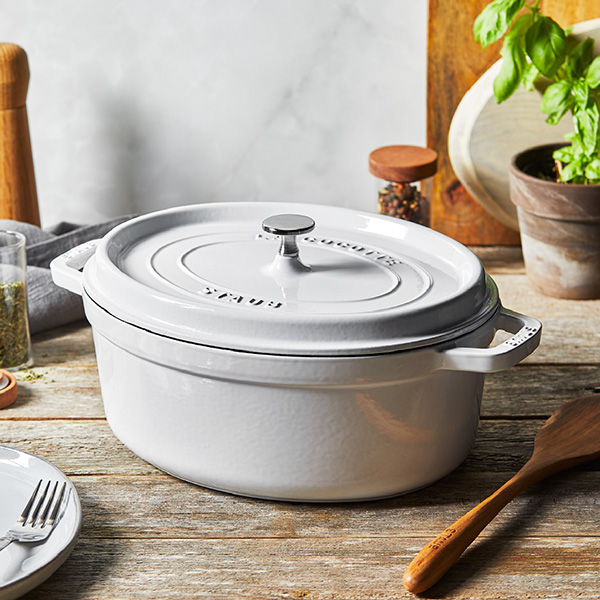 Buy Staub Cast Iron Cocotte with rooster knob | ZWILLING.COM